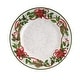 222 Fifth Holiday Festivities 12-Piece Porcelain Dinnerware Set for 4 ...