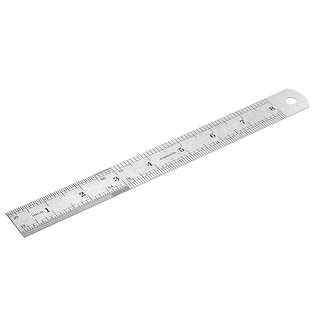 Steel Ruler, 8 inch Ruler Inches and Centimeters, Drawing Ruler ...