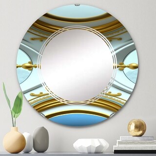 Designart 'Radiant Eye Of The Beholder III' Printed Religious Landscape ...