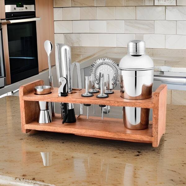 Professional Grade Barware Tool Gift Set Bartender Kit Drink Making ...