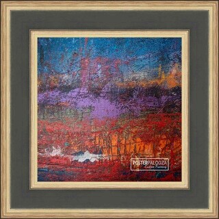 27x27 Traditional Gold Complete Wood Square Picture Frame with UV ...