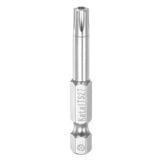 T27 Magnetic Security Star 5 Point Torx Screwdriver Bit 1/4" Hex Shank ...