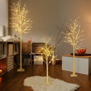 birch tree lamp
