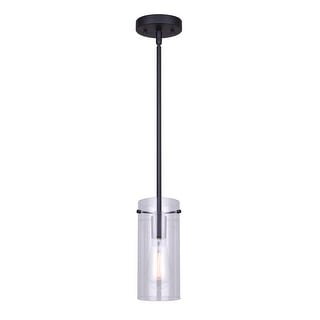 Joni 1 Light Pendant, Black Finish - On Sale - Bed Bath & Beyond - 40222731