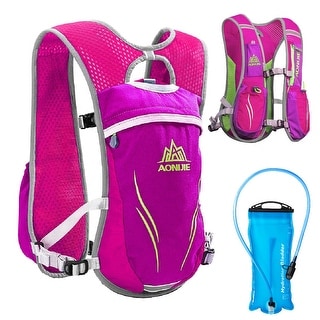 Hydration Pack Water Backpack 5.5L Outdoors Trail Marathon Running Race ...