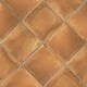 Merola Tile Rustic Cotto 13" x 13" Porcelain Floor and Wall Tile - Bed ...
