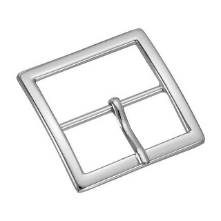 Metal Roller Buckle, Single Prong Belt Buckle Square Center Bar Buckle ...