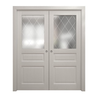 Sliding French Double Pocket Doors 36 x 80 inches - Bed Bath & Beyond ...