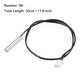 5K Temperature Sensor Probe, Stainless Steel NTC Thermal Sensor Probe ...