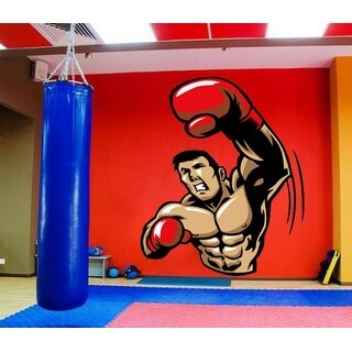 Boxing Decal, Gym Decor - Bed Bath & Beyond - 32044105