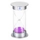 5 Minute Sand Timer, Sandy Clock Count Down Sand Glass, Purple Sands ...