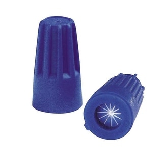 King Innovation 10222 Dryconn Low Volt Dry Wire Connector, 17/32", Blue ...