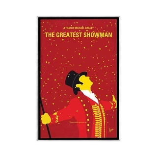 iCanvas "The Greatest Showman Minimal Movie Poster" by Chungkong Framed ...