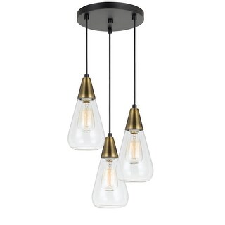 Cal Lighting FX-3623-3P Ellyn 3 Light 16.5" Wide Multi Light Pendant ...