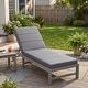 Roomfitters 75.98" Outdoor Chaise Lounge Cushion, Weather Resistant ...