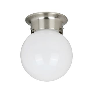 Miseno ML3224 6" Wide Flush Mount Globe Ceiling Fixture - Bed Bath ...