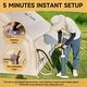 6 Person Inflatable Tent for Camping with Pump, Waterproof Oxford Tent ...