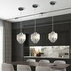Crystal Chrome Kitchen Island Pendant Light Set of 3 - Bed Bath ...