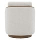 Spruce & Spring Skyler Modern Upholstered Living Room Swivel Bucket ...