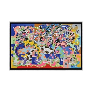 iCanvas "Funky Dancing Figures IX" by Frantisek Florian Framed - Bed ...