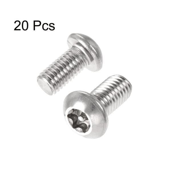 M8x16mm Torx Machine Screw 20pcs Pan Head Screws w T40 L-Type Wrench ...