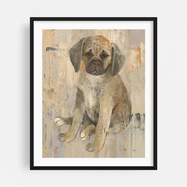 Paco v2 Illustrations Abstract Animals Dog Puppy Art Print/Poster - Bed ...