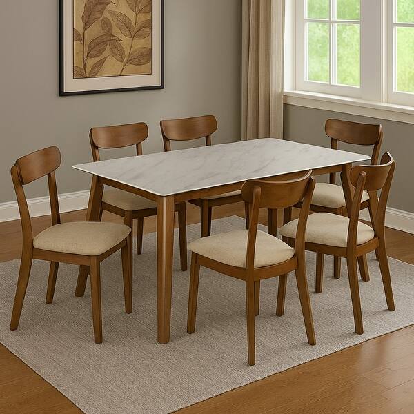 light brown marble table