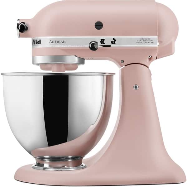 KitchenAid Artisan Series 5 Quart Tilt-Back Head Stand Mixer in Feather ...