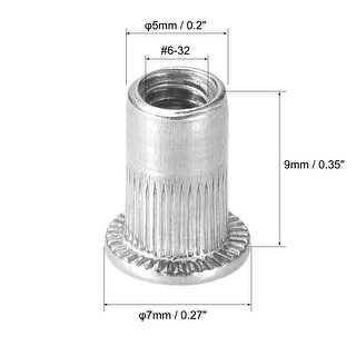 Flat Knurled Nut, Thumb Nuts Lock Adjusting Nuts Aluminum Alloy - Bed ...