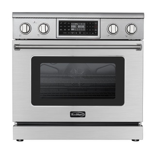 36 Inch Electric Professional Range with with Tilt Panel Digital ...