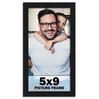 5x9 In Frame Black Picture Frame - Complete Modern Photo Frame - Bed ...