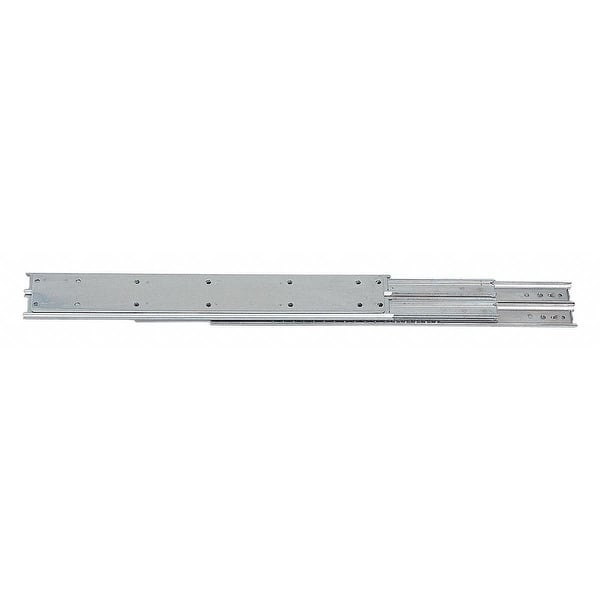 Drawer Slide: Conventional, Side, Friction, Zinc Plated, Full, Non ...