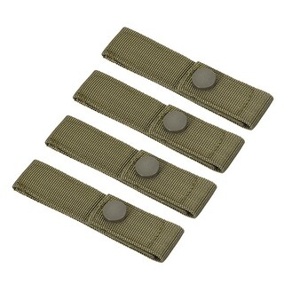 Belt Keeper with Double Snaps, Nylon Gear Holder for Belt Fixing, Green 4pcs - Bed Bath & Beyond ...