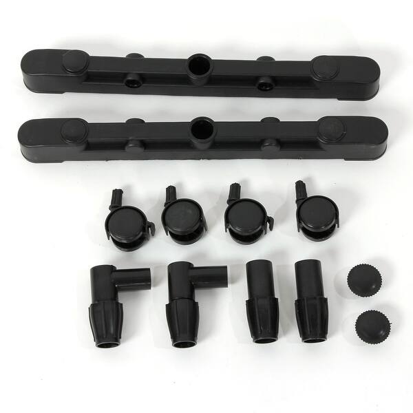 Single-bar Vertically-stretching Stand Clothes Rack with Shoe Shelf ...