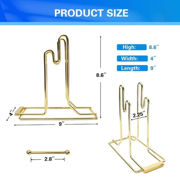 GSE™ 2-Pack Brass Raffle Ticket Dispenser for Single/Double Roll Raffle ...