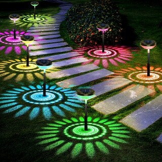 multi colour solar lights