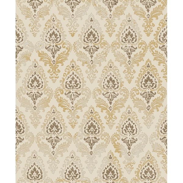 subtle damask wallpaper