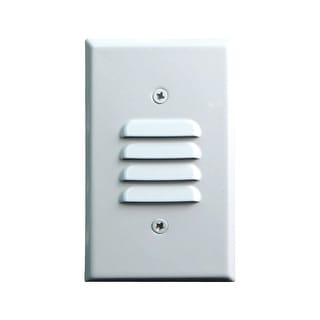 Elco 120V Vertical LED Mini Step Light with Louvered Faceplate - Bed ...