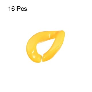 Acrylic Link Rings, 35mm Quick Linking C-Clips Hooks for DIY 16Pcs ...