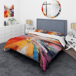 Designart "Colorful Race tracks of surrealism land 3" Race Tracks ...