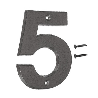 House Numbers and Letters, Cast Iron Metal Vintage Address Numbers for ...