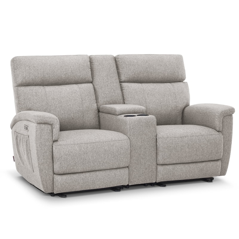 MCombo 60.2" Power Loveseat Recliner Sofa with Massage and Dual Heating ...
