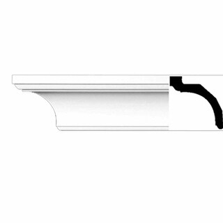 Cornice White Urethane 3 1/2" H Liberty Simple | Renovator's Supply - 1 ...