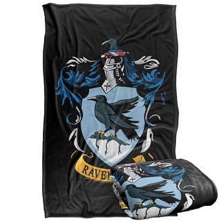 Harry Potter Ravenclaw Crest - Silky Touch Blanket - White - 36X58 ...