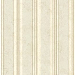 Seabrook Designs Fleta Stripe Unpasted Wallpaper - Bed Bath & Beyond ...