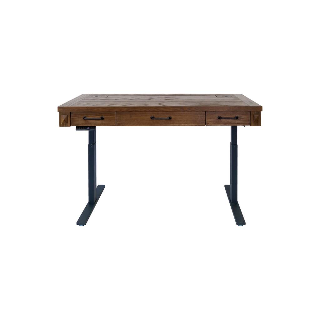 Avondale Wood Electronic Sit/Stand Desk, Standing Desk, Office ...