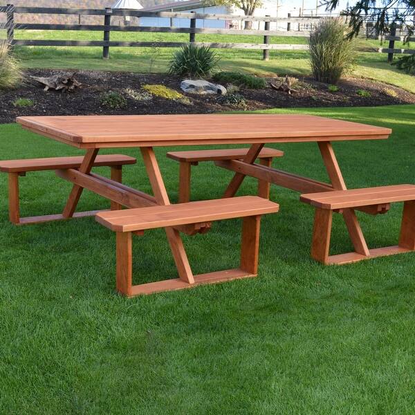 Pressure Treated Pine 8' Walk-In Table - Bed Bath & Beyond - 32743000