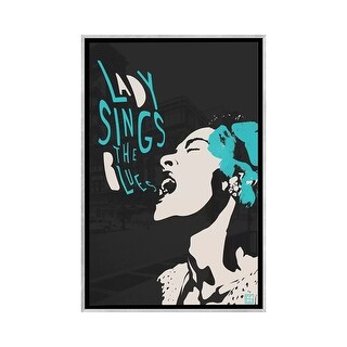 iCanvas "Billie Holiday II" by Elliot Griffin Framed - Bed Bath ...