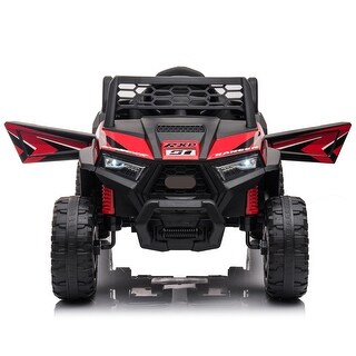 12V Kids Ride-On Mini UTV with LED Lights, Horn, and Safety Belt ...