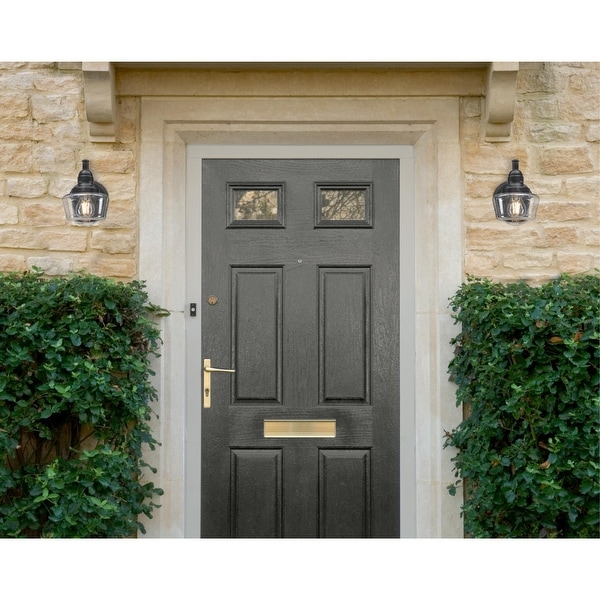 Modern Porch Wall Sconce Wall Mounted Outdoor Wall Light (Set of 2) - 6 ...